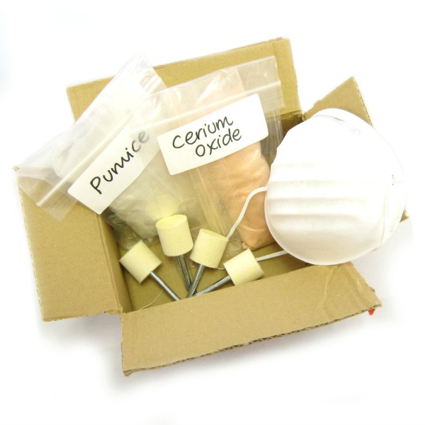 Glass Polishing Kit 28 for Drills