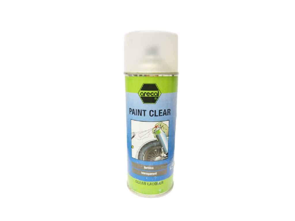 Arecal Clear Lacquer Spray | Seal and Protect Metals & Paint